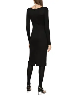 Dolce & Gabbana Milano Rib Midi Dress