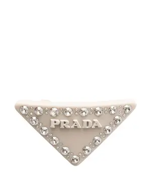 Prada Plexiglass Hair Clip - Neutral
