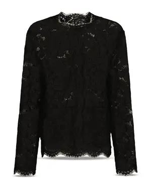 Dolce & Gabbana Single-breasted Lace Jacket
