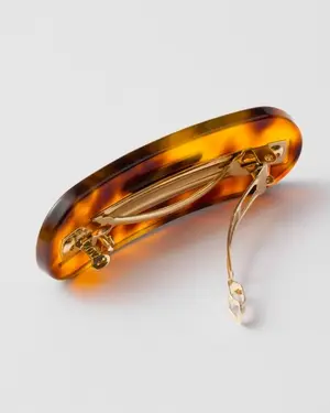 Prada Plexiglas Hair Clip