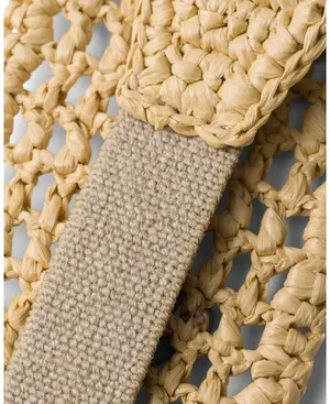 Prada Crochet Hairband - Neutral