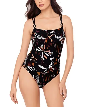 Magicsuit Chrysalis Georgie One-piece Swimsuit - Black/multi