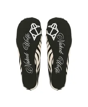 NAKED WOLFE Pippa Studded Ballet Flats