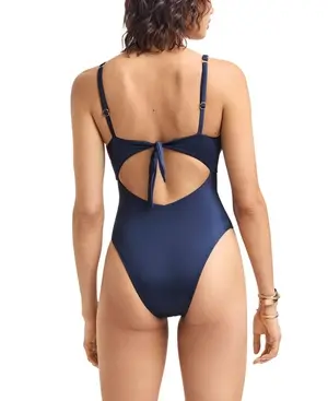 VITAMIN A Terra Cut Out One Piece - Midnight