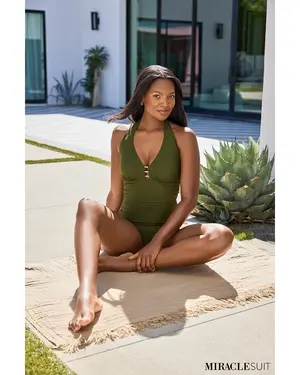 Miraclesuit Razzle Dazzle Theia One-piece Swimsuit - Palma