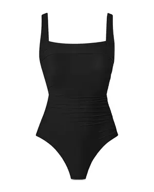 Miraclesuit Rock Solid Polaris One Piece Swimsuit - Black