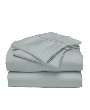 ETTITUDE Cleanbamboo Signature Sateen Sheet Set, Twin Xl - Sage