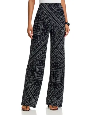 Veronica Beard Hadria Wide Leg Trousers