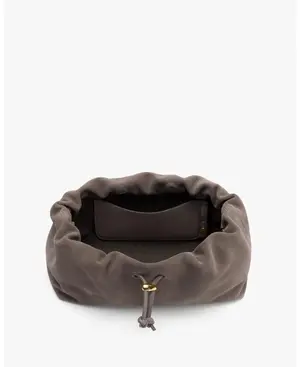 Cuyana Suede Mini Dia Bag - Clay