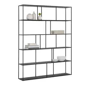 SUNPAN Eiffel Bookcase Black