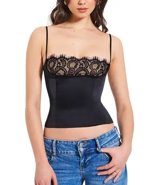 Lace Bustier Tops