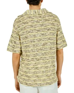 KROST Color Striped Knit Polo