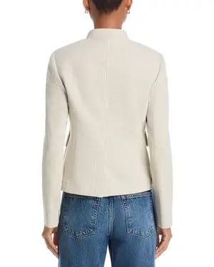 Rag & Bone Mercer Textured Button-detailed Blazer - Grey