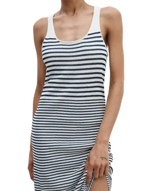 Rag & Bone Daisy Stripe Midi Dress