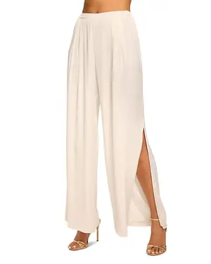 Ramy Brook Jolie Crepe Pants - Ivory