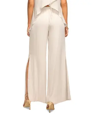 Ramy Brook Jolie Crepe Pants - Ivory