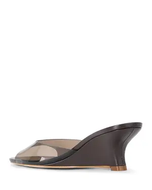 Staud Brigitte Wedge Sandals - Espresso