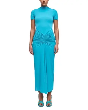Ronny Kobo Enid Ruched Dress