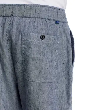 Michael Kors Linen Beach Pants - Midnight