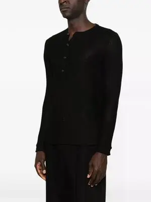 TATTICA Long-sleeve Buttoned Cardigan