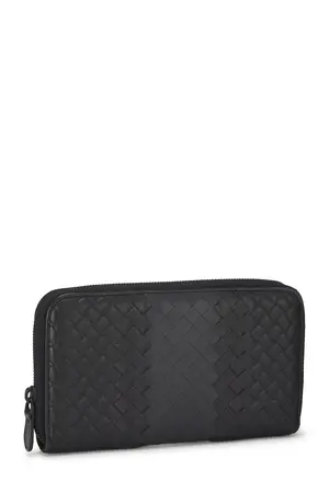 Bottega Veneta Intrecciato Zip Around Wallet