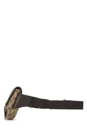 Gucci Original Gg Double Strap Waist Pouch - Brown