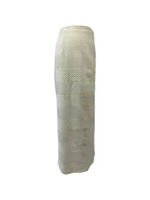 Iris & Ink Textured Stripe Midi Skirt