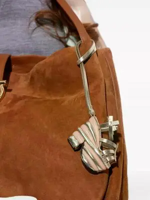 FERRAGAMO Metallic-effect Shoe Charm