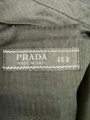 Prada Straight-leg Trousers - Black