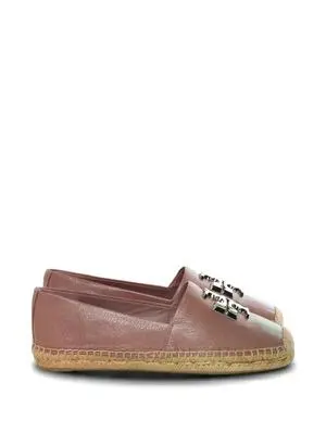 Tory Burch Eleanor Logo-plaque Flat Espadrilles