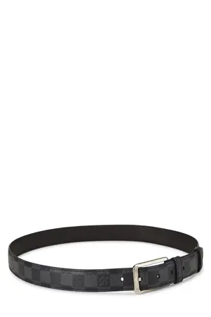 LOUIS VUITTON Damier Graphite Ceinture 90