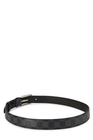 LOUIS VUITTON Damier Graphite Ceinture 90