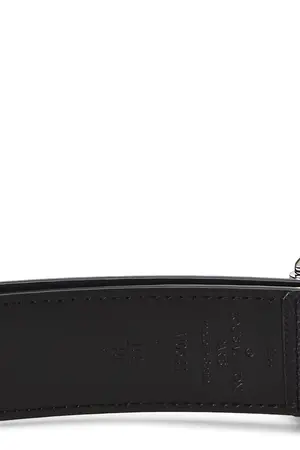 LOUIS VUITTON Monogram Eclipse Reverso Belt 100
