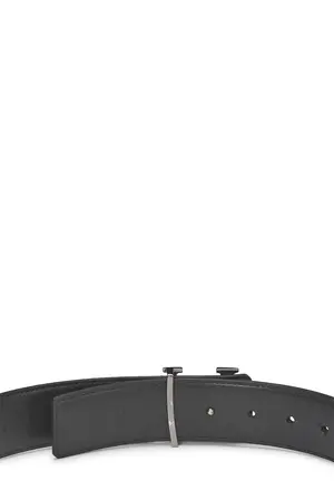 LOUIS VUITTON Monogram Eclipse Ceinture Initiales Belt