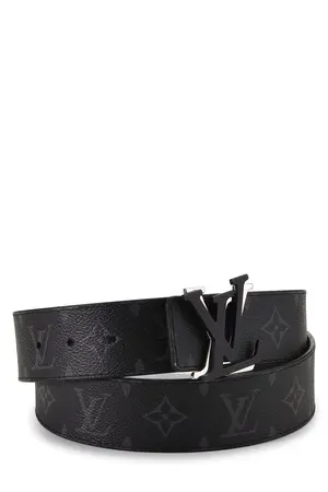 LOUIS VUITTON Monogram Eclipse Shake Reversible Ceinture 95 - Black