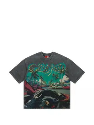 GODSPEED Graphic-print Washed T-shirt