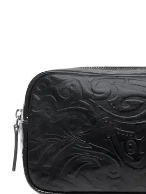John Richmond Embossed Pattern Clutch Bag