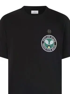 Philipp Plein Logo-patch T-shirt