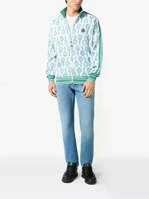Philipp Plein Tennis-print Track Jacket
