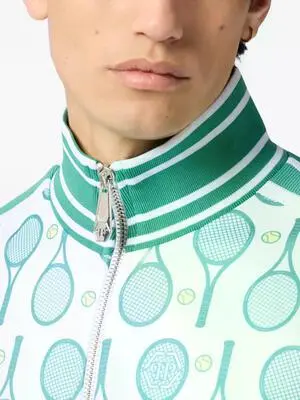 Philipp Plein Tennis-print Track Jacket