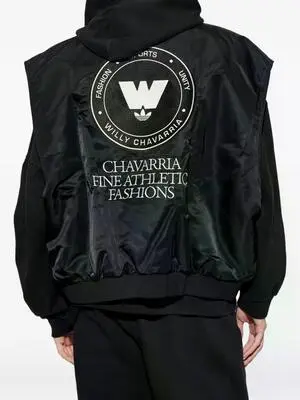 Adidas Chavarria Logo-embroidered Reversible Jacket