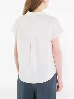 Calvin Klein V-neck Short-sleeve Blouse