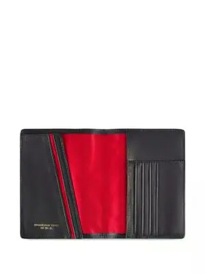 Shanghai Tang Star Passport Holder - Black