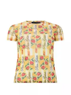Philipp Plein Printed Crewneck T-shirt