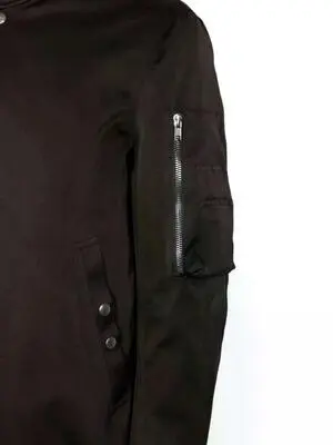 Rick Owens Zip-up Bomber Jacket - Brown