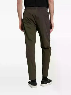 LOW BRAND Tokyo Drawstring-waist Pleated Trousers
