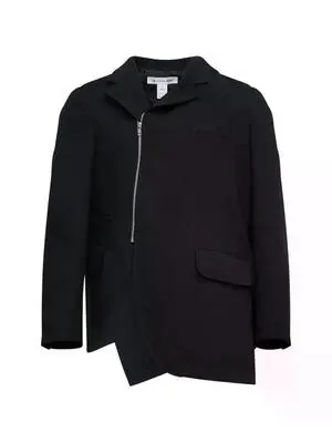 Comme Des Garçons Asymmetric Zip-fastening Jacket