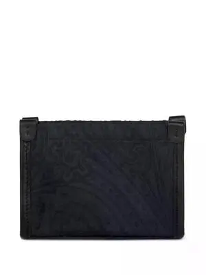 Etro Leather-trim Pouch Bag