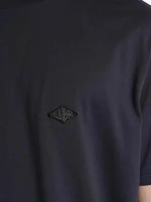 LOW BRAND B240 Logo-patch T-shirt - Blue