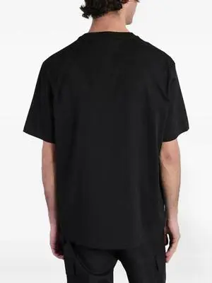 LOW BRAND B240 Logo-patch T-shirt - Black